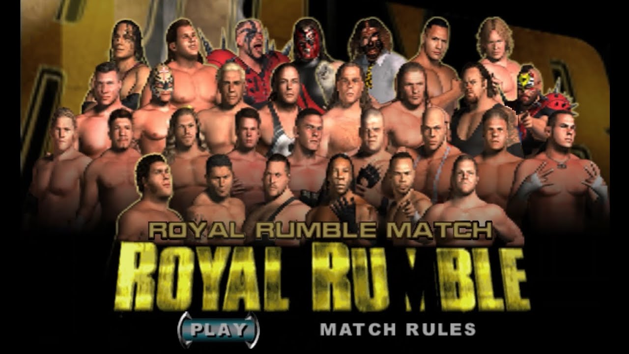Royal Rumble Match SMACK DOWN VS RAW 2004 PS 2 Game 2024 - YouTube