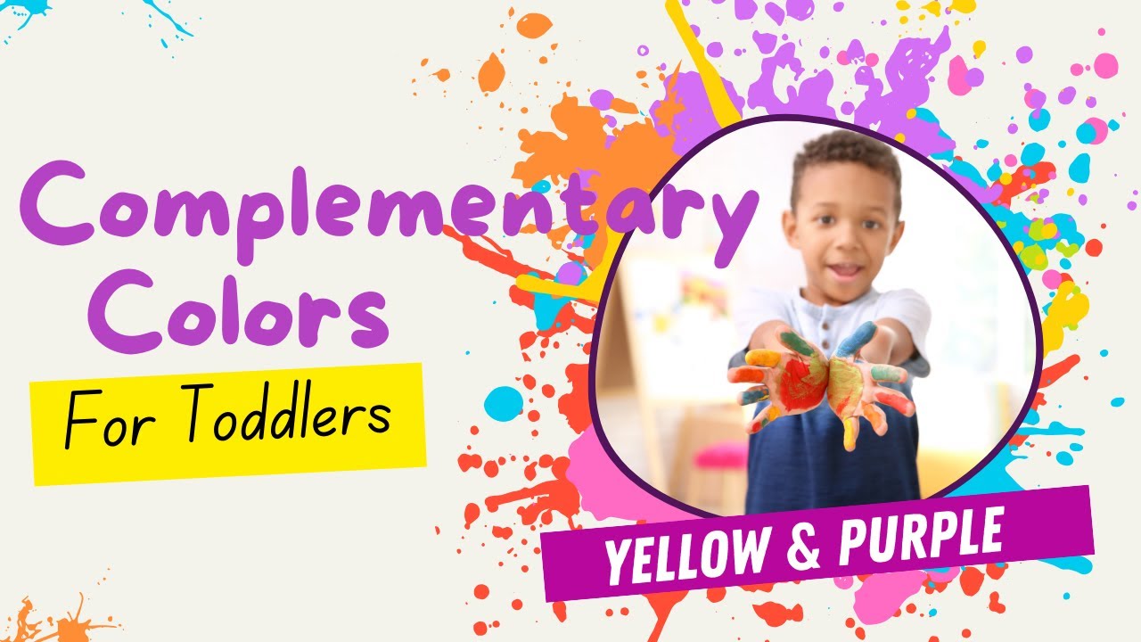 Color Fun for Kids! Discover the Magic of Yellow & Purple ...