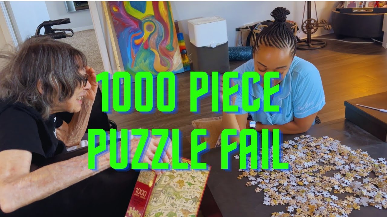 1000 Piece Puzzle Fail! - YouTube
