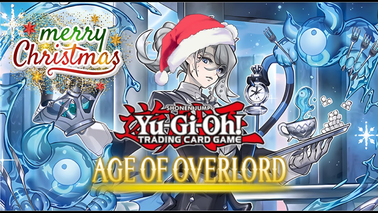 Merry Christmas! Opening Yu-Gi-Oh! Age of Overlord and Giveaway! - YouTube