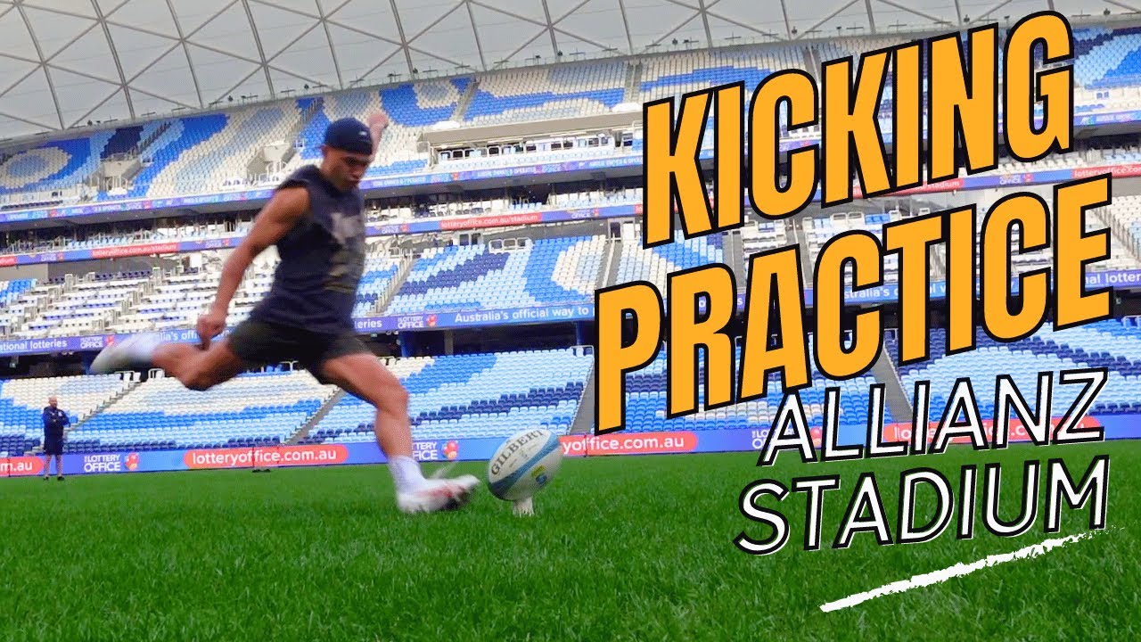 Behind the Scenes: Kicking Practice in Sydney - YouTube