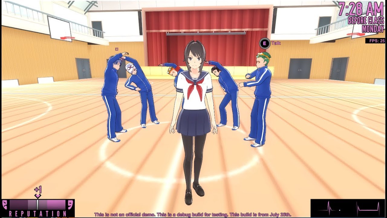 The sports club is here | Yandere Simulator - YouTube