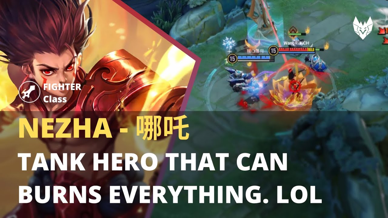 NEZHA SMITE BUILD AND GAMEPLAY! 35% DAMAGE TAKEN! Honor of Kings | 王者荣耀 ...
