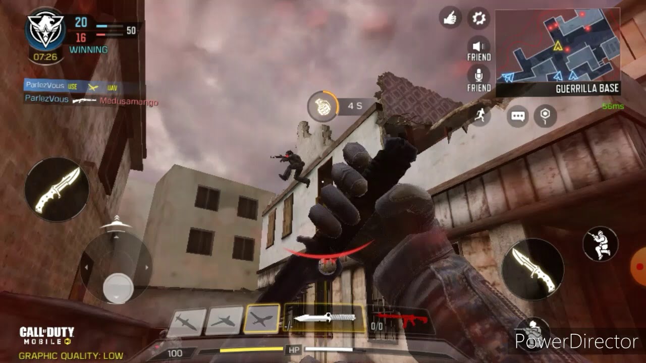 Playing cod mobile - YouTube