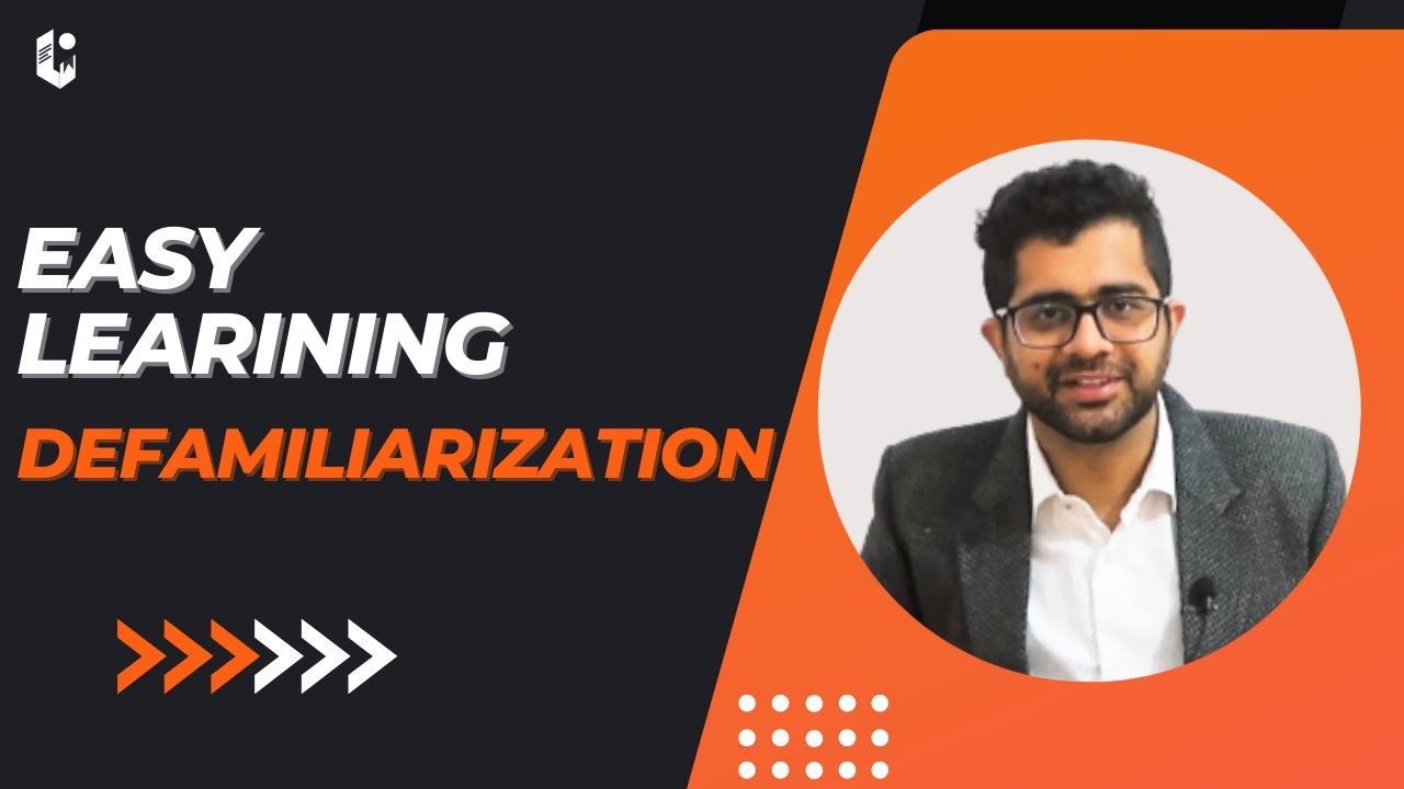 Defamiliarization By Viktor Shklovsky | Theory of Prose | Russian ...