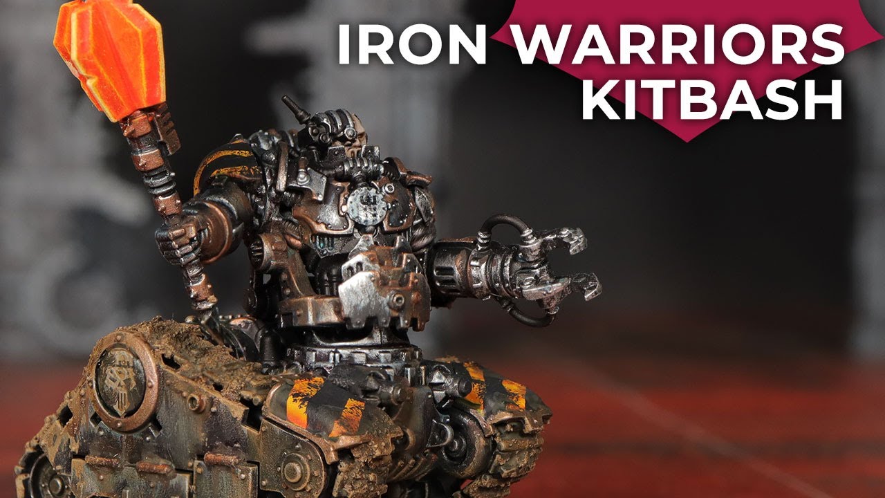 Kitbashing Chaos Spawn for Iron Warriors - YouTube