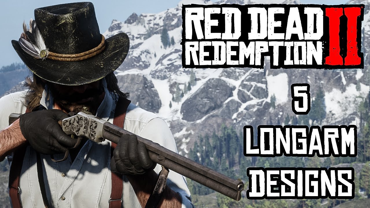 5 Longarm Designs || Red Dead Redemption 2 - YouTube