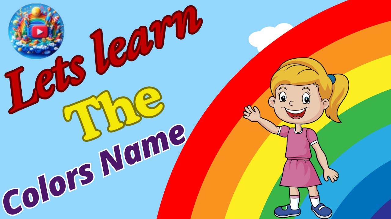 Let's Learn Colors! 🎨 | Red, Yellow, Orange, Blue, Purple, Black ...