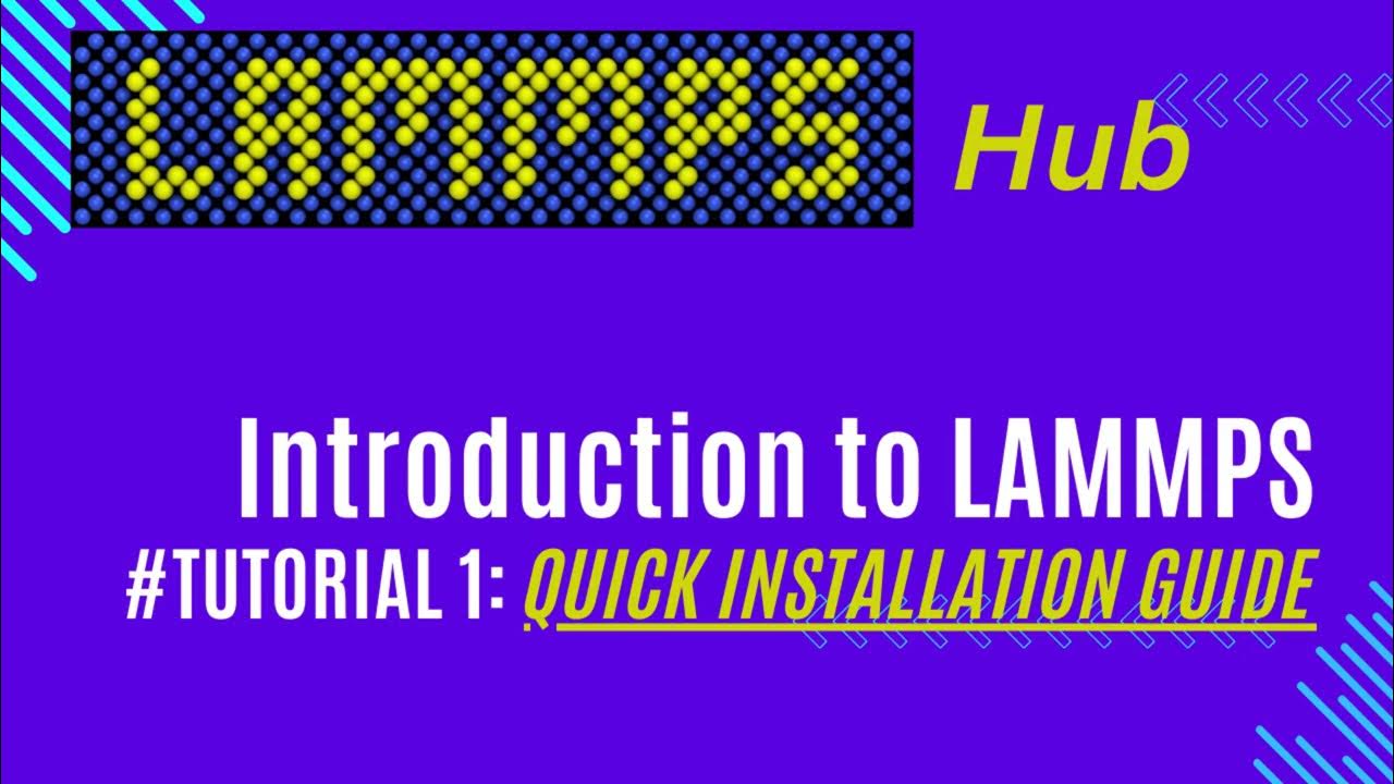 LAMMPS TUTORIAL 1 - YouTube