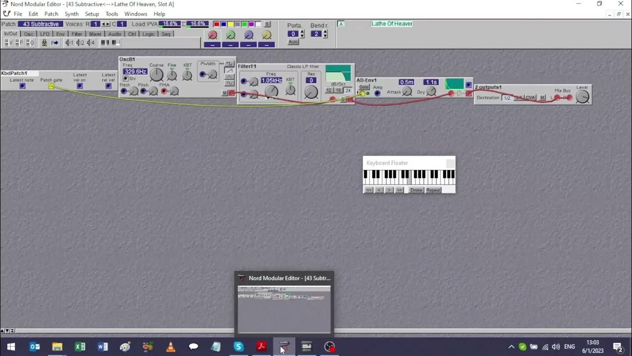 Nord Micro Modular Stream 43-45: Subtractive vs FM Synthesis - YouTube