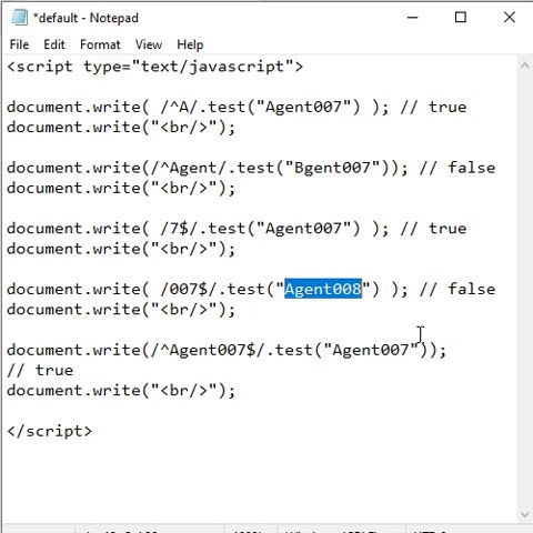 Regular Expression in JavaScript Part 6 - JavaScript #shorts 76 🚀 - YouTube