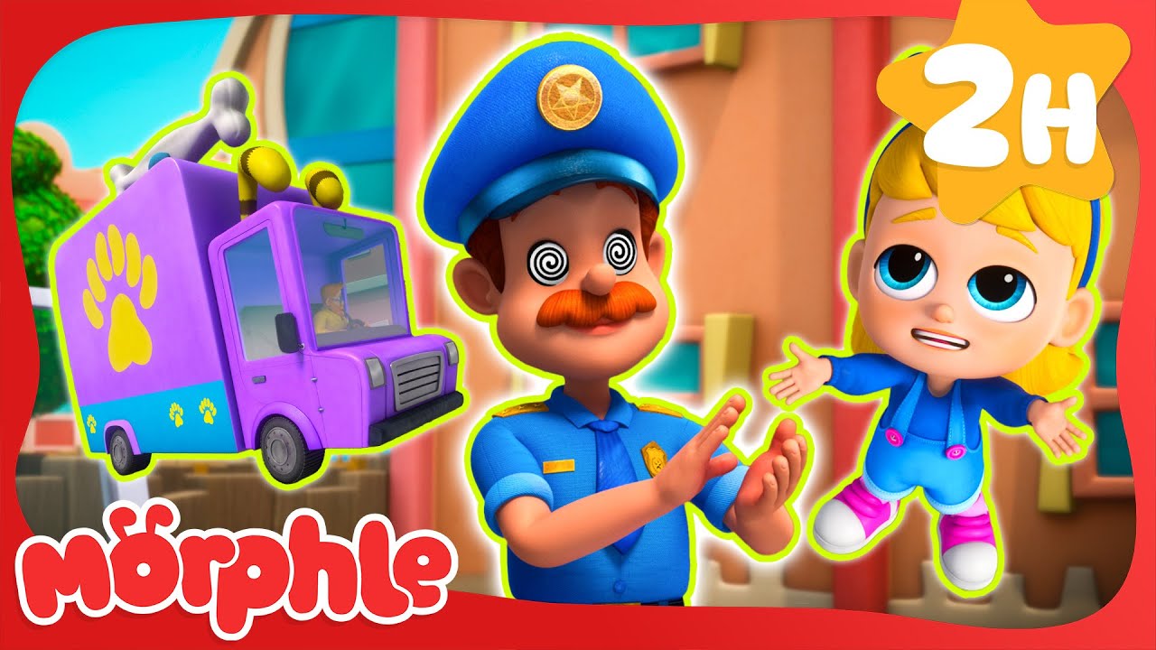 👁️ EVIL HYPNO MACHINE 👁️ | Morphle and The Magic Pets | Vehicle Videos ...