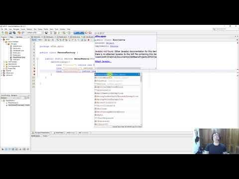 Aula 7 Padrão Factory Codificado em Java - YouTube