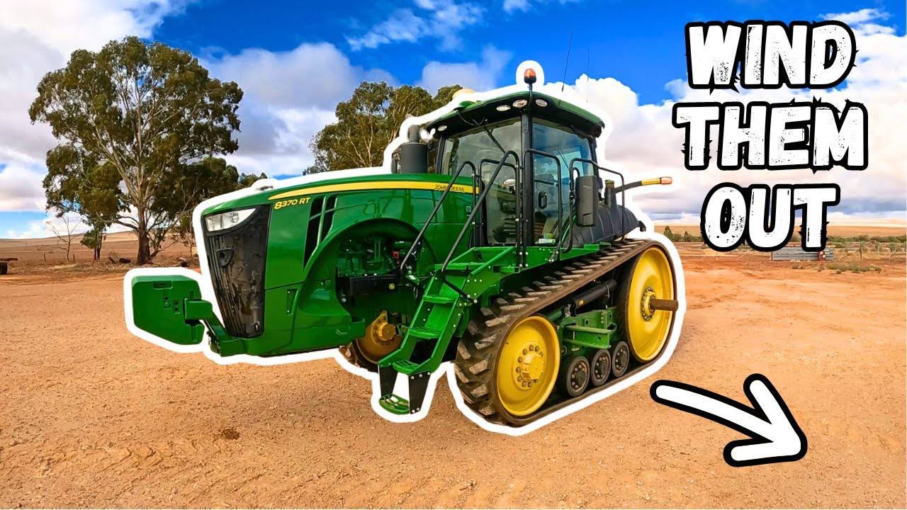Winding Them Out | Track Width Adjustment On A John Deere 8370RT ...