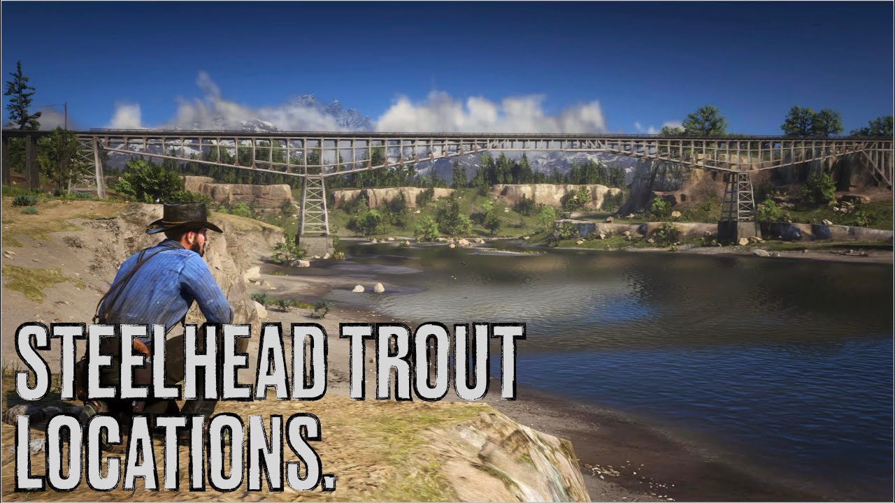 Red Dead Redemption II. Steelhead Trout Locations. - YouTube
