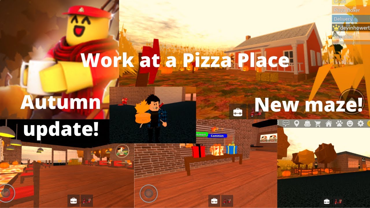 Work at a pizza place Halloween maze 2021 - YouTube