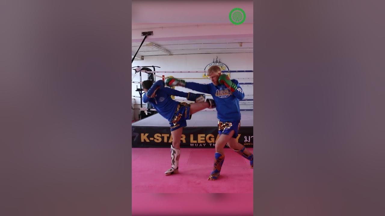 Muay Thai Sparring - Using Kicks Against Punches with Damien Trainor - YouTube