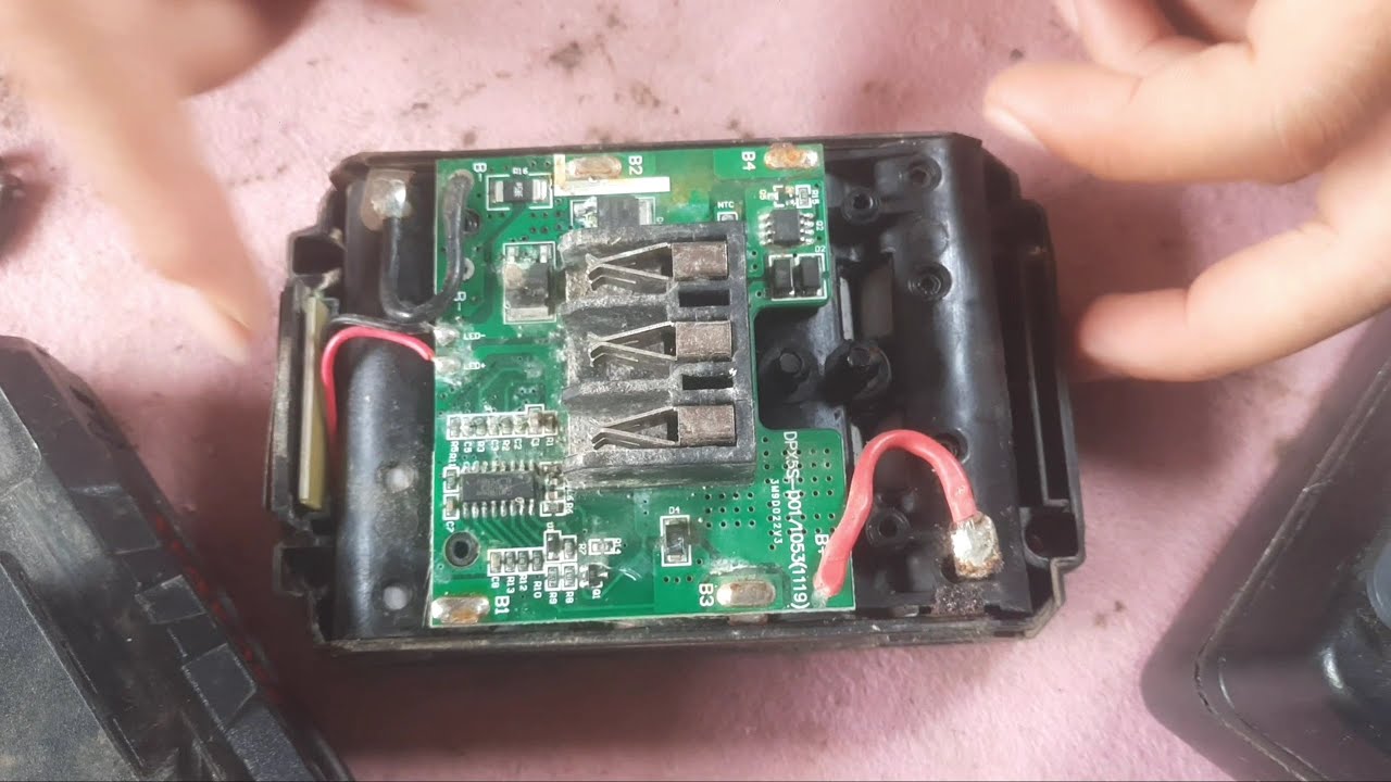 Full video on how to restore screwdriver batteries, remove the battery ...
