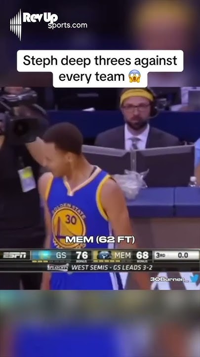 Steph Curry's Deepest Three Against Every NBA Team! | RevUpSports.com - YouTube