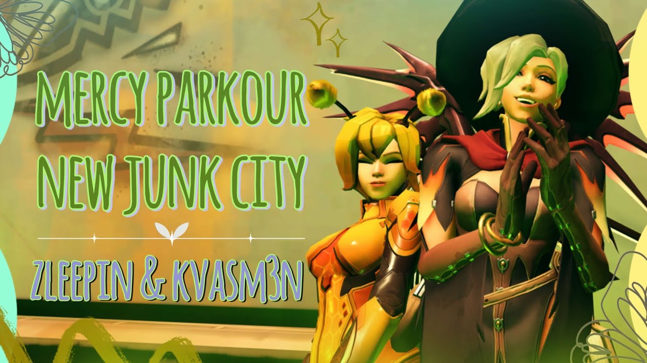 Mercy Rez Parkour New Junk City By zleepin & KV4SM3N [ PHCEZ ] - YouTube