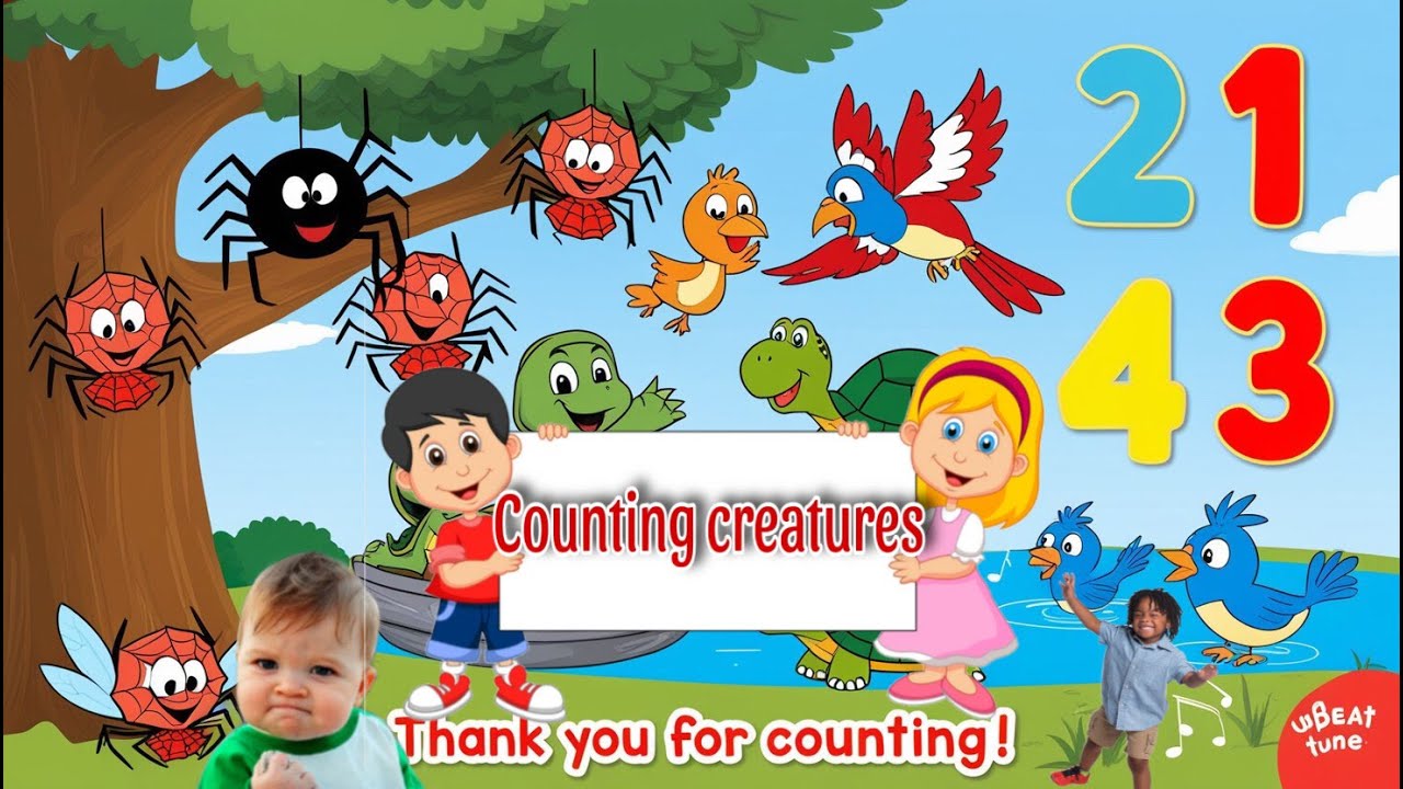 Counting Creatures Song - YouTube
