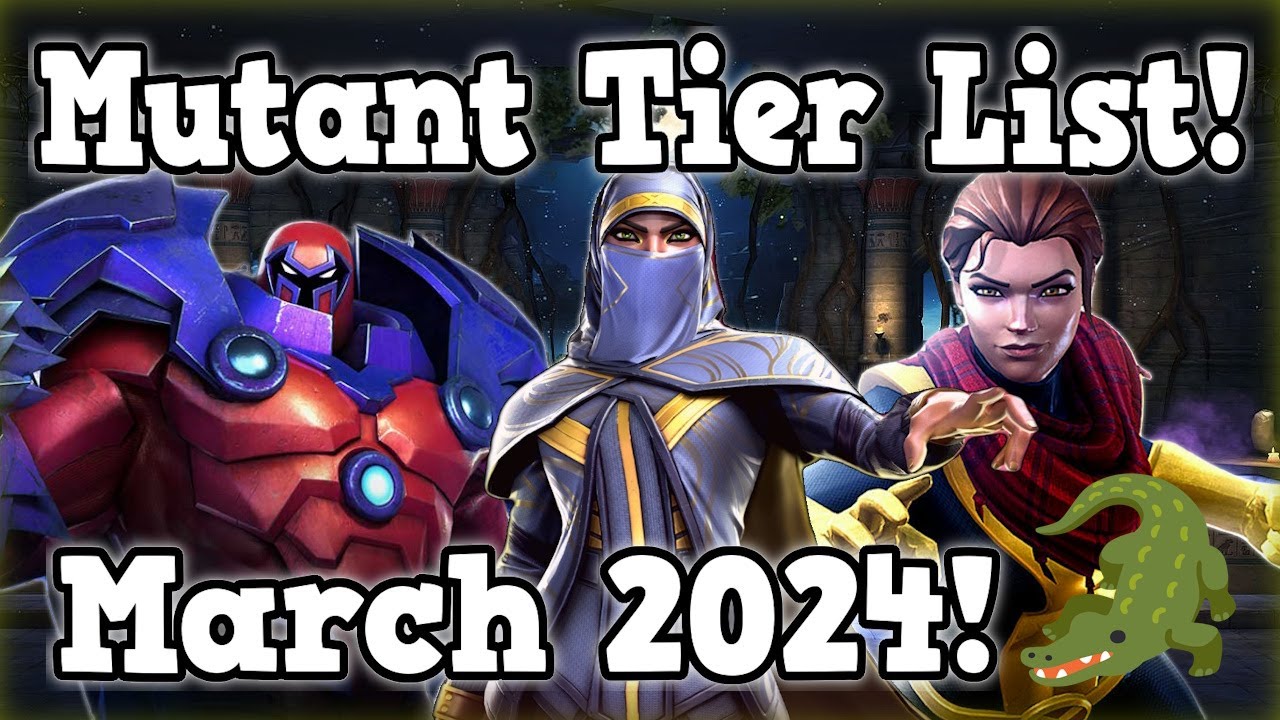 Mutant Tier List for March 2024! | Marvel Contest of Champions - YouTube