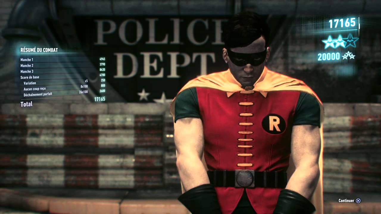 BATMAN: ARKHAM KNIGHT - Batman 1960 TV series, Robin skin - YouTube