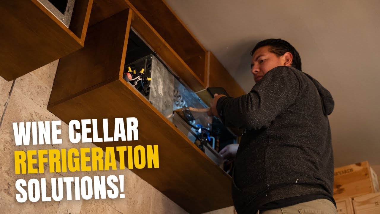 Custom Wine Cellar Refrigeration Solutions for Your Wine Storage! - YouTube