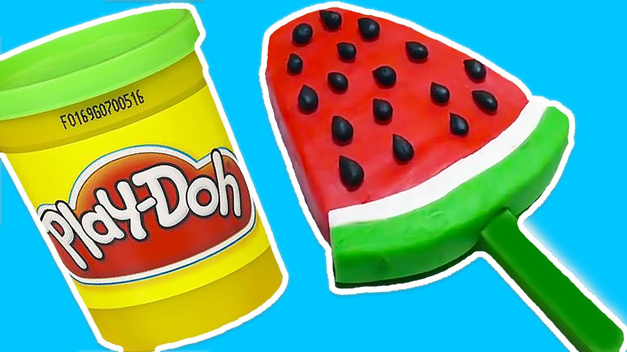 Play Doh Watermelon Ice Cream Amazing Learn Colors for Kids Play Doh ...
