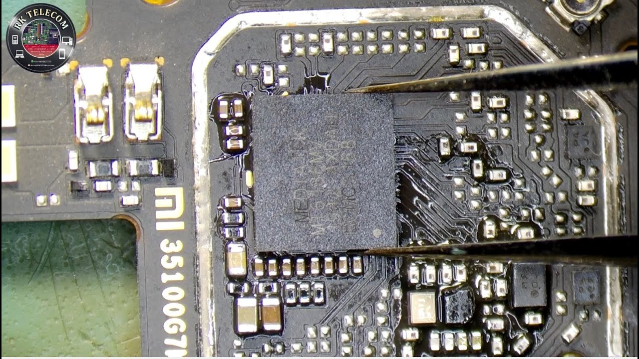 How to reball or change any mobile phone IC !! EASY IC REBALL WITH # ...