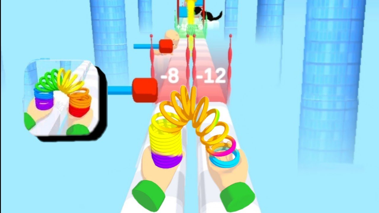 Toy Spring - All Levels Gameplay (iOS & Android) Part 6 - YouTube