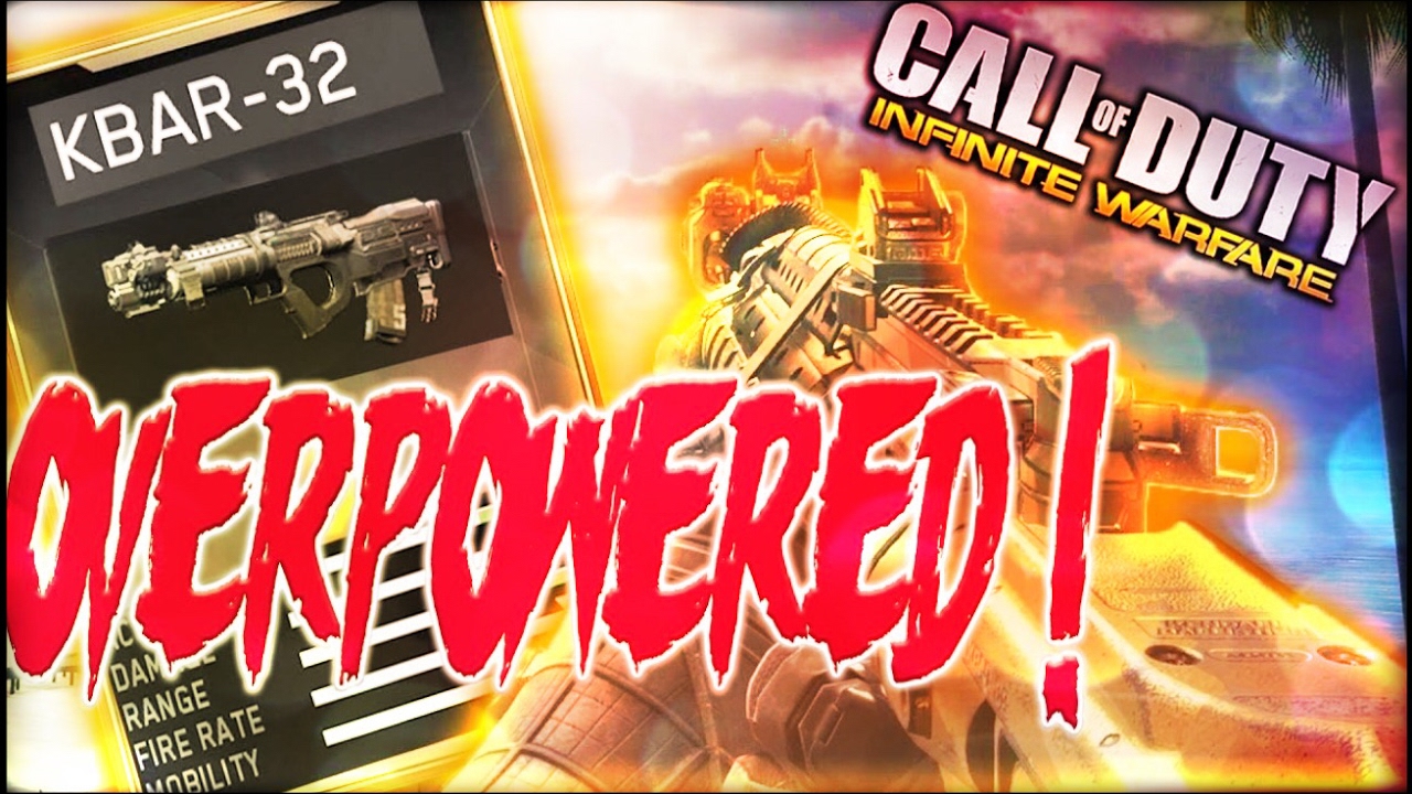 BEST CLASS SETUP in Infinite Warfare! KBar-32!! MUST TRY THIS!!! - YouTube