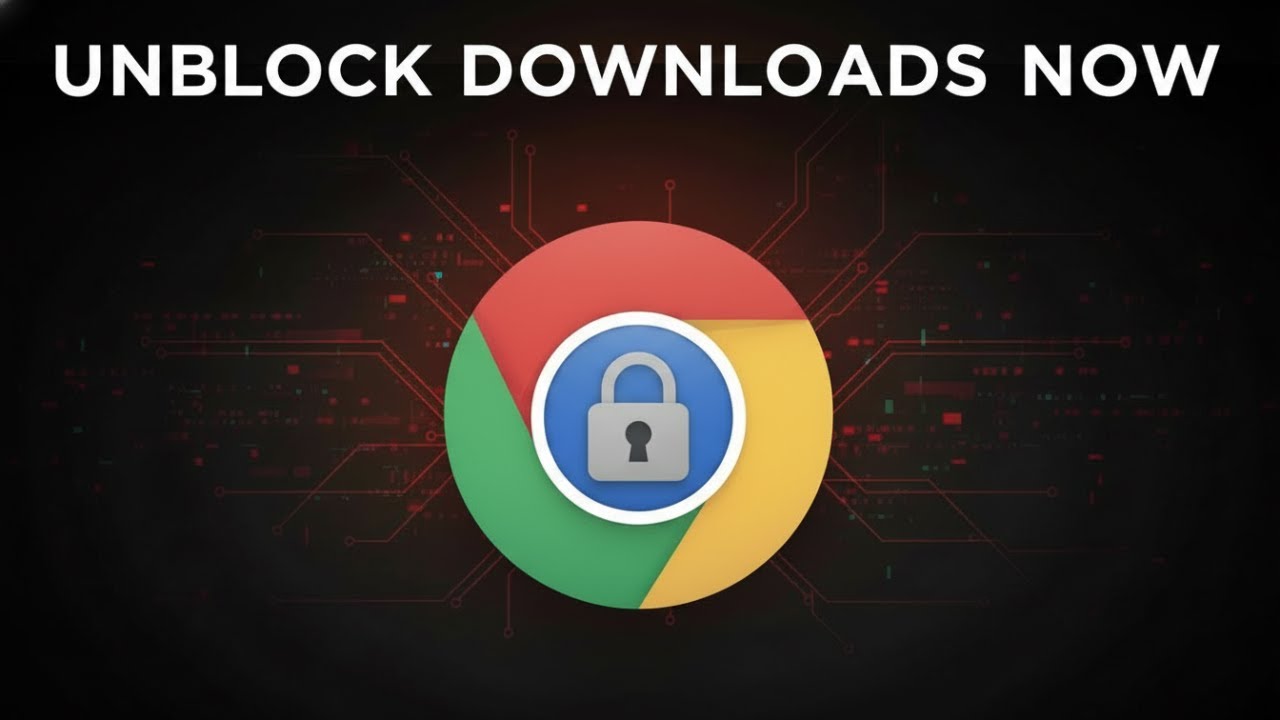 How to Turn Off Blocked Downloads in Google Chrome - YouTube