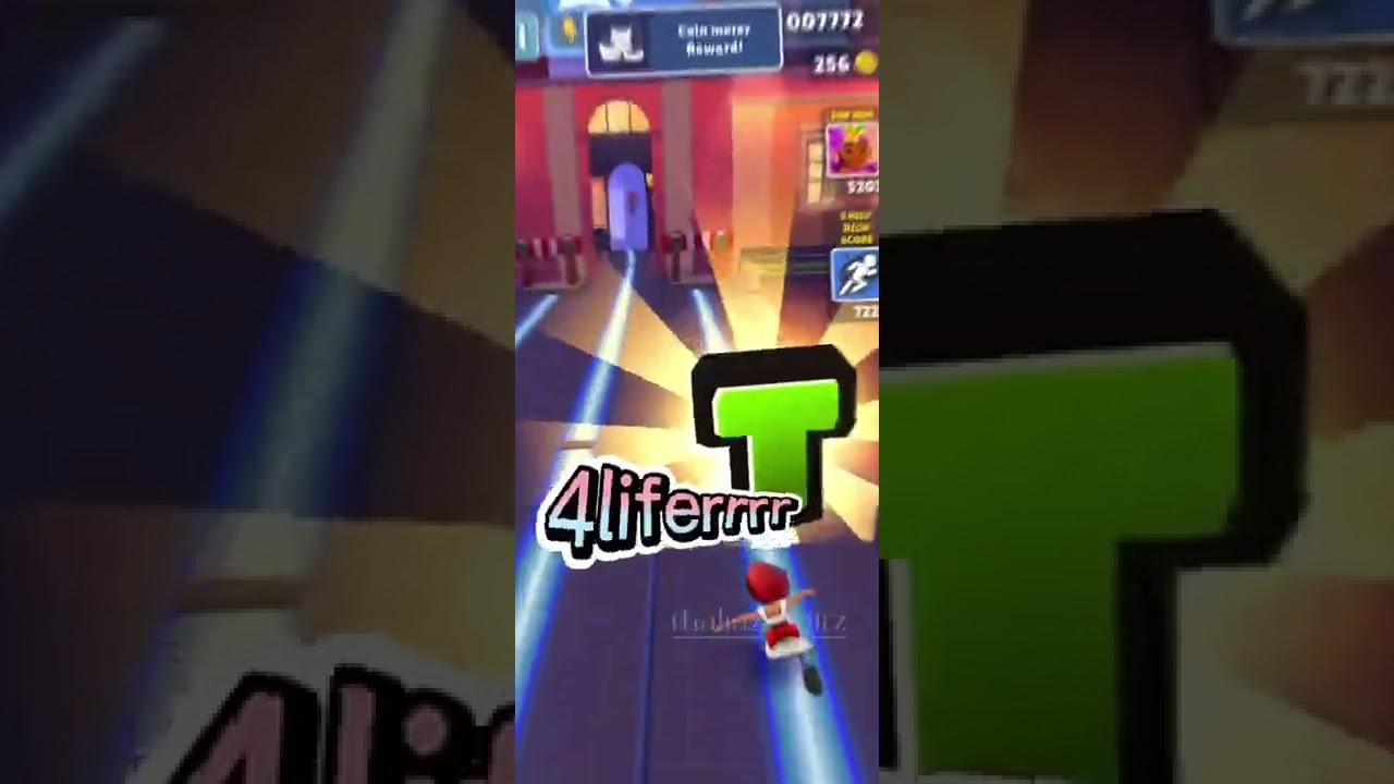 Subway Surfers Letter “T” Edit - YouTube