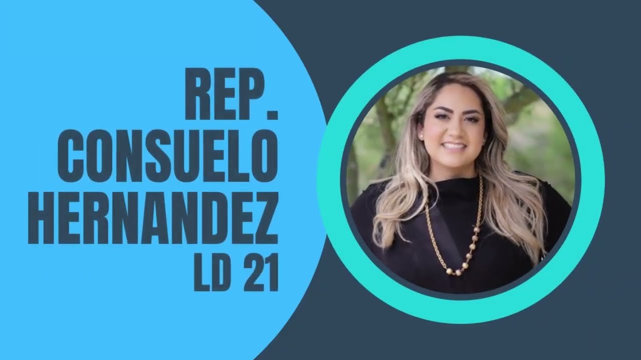 New Member Spotlight: Rep. Consuelo Hernandez - YouTube