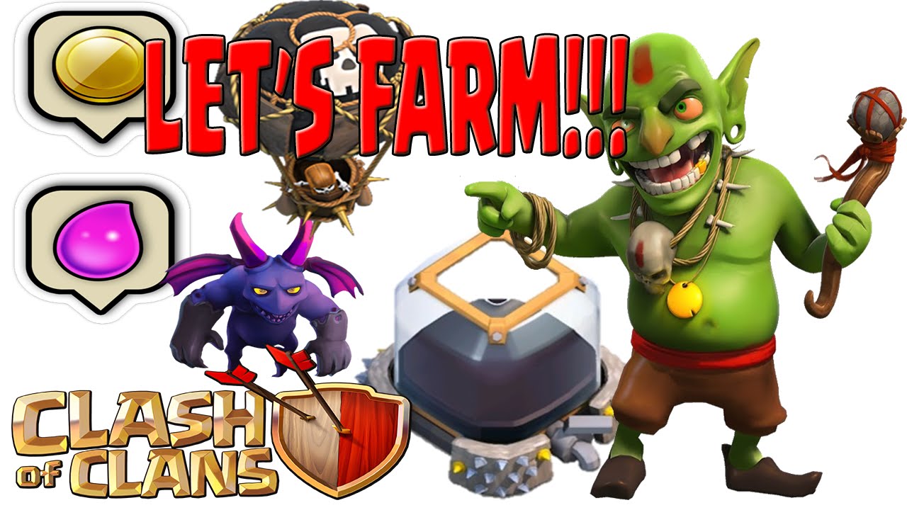 Clash of Clans -TH10 Let's Farm ep. 1 "Balloonian" - YouTube