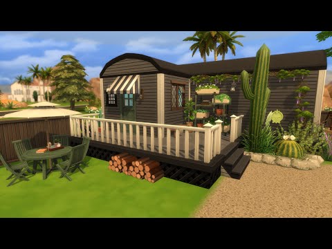 The Sims 4 | Trailer Park Speed Build | With CC. - YouTube