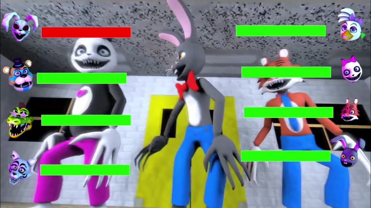 [SFM FNaF] Top 5 BEST UCN Security FNaF vs FIGHT Animations WITH ...