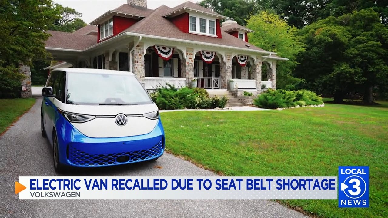 VW ID.Buzz recalled for bench seat problems - YouTube