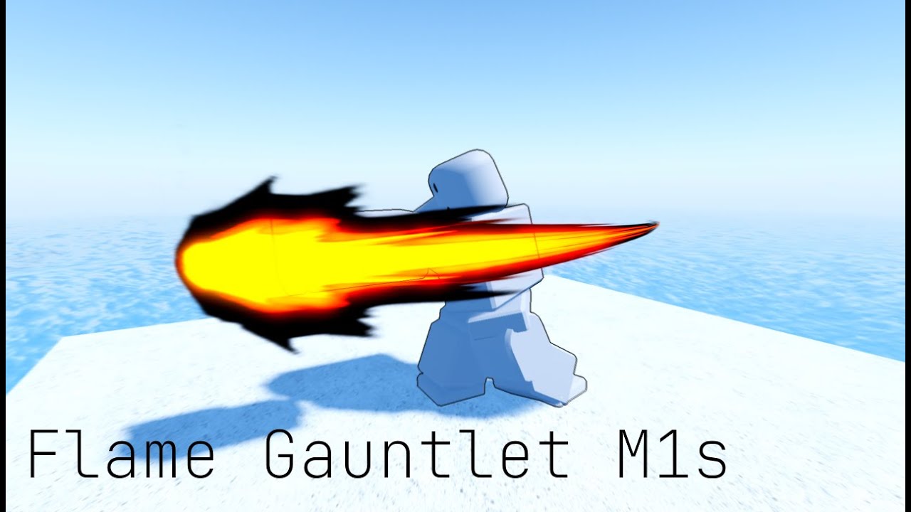 Flame Gauntlet M1 Combo - YouTube