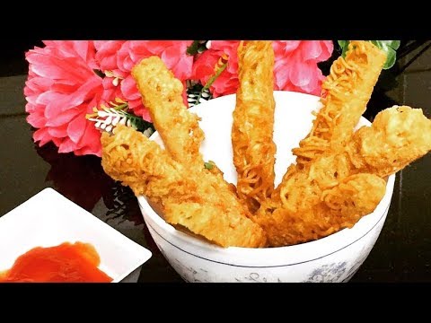 Noodles Finger Recipe || Noodles Strip || - YouTube
