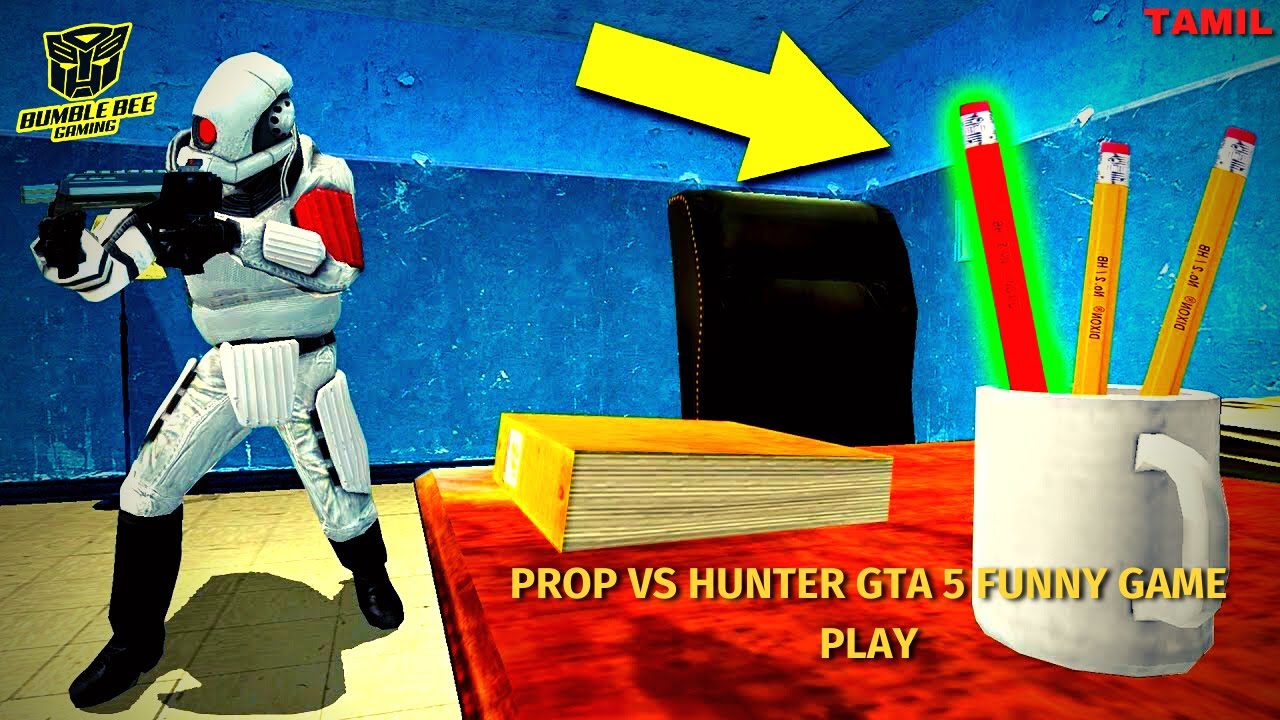 PROP VS HUNTER | GTA 5 ONLINE | TAMIL | FUNNY MOMENTS | # ...