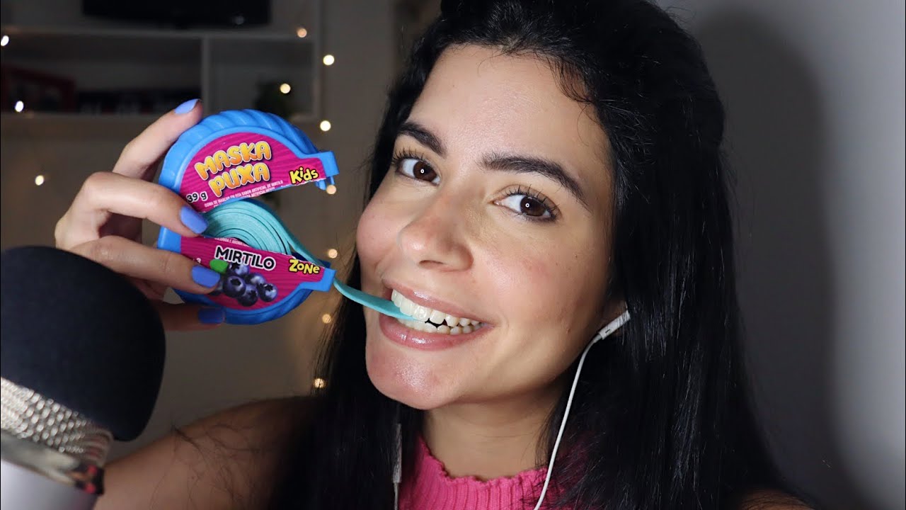 ASMR MASCANDO CHICLETE - YouTube
