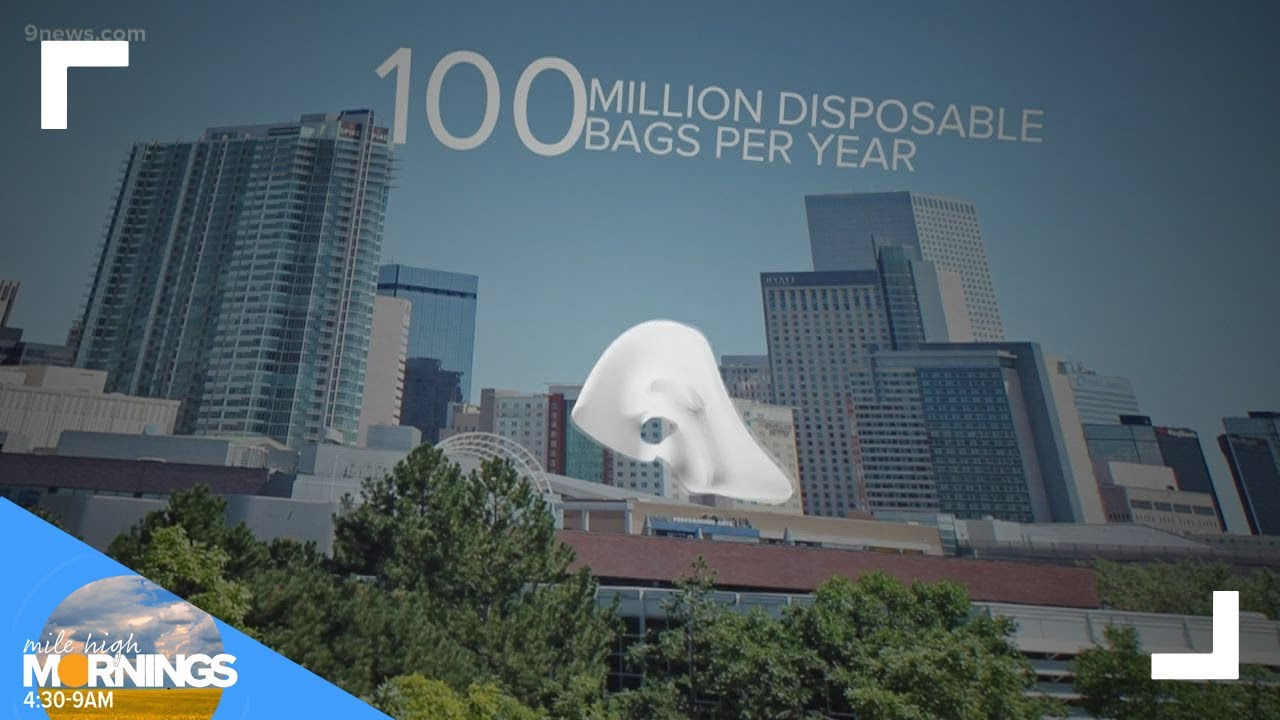 Denver's disposable bag fee takes effect July 1, 2021 - YouTube