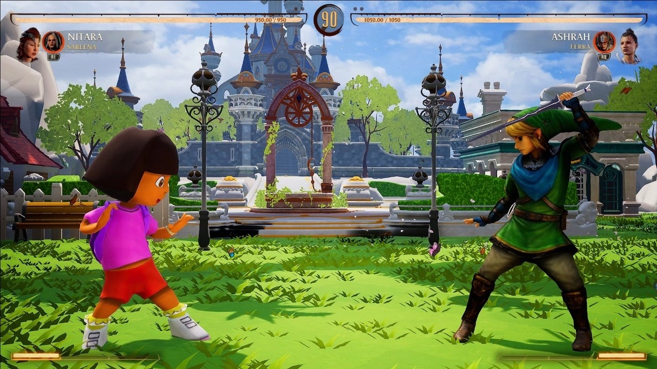 Mortal Kombat 1 - Dora Vs Zelda - YouTube