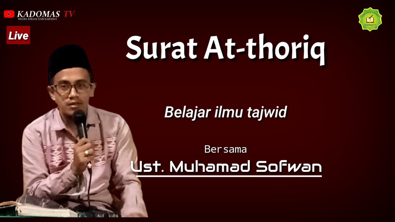 Live... Ust.Muhamad Sofwan - YouTube