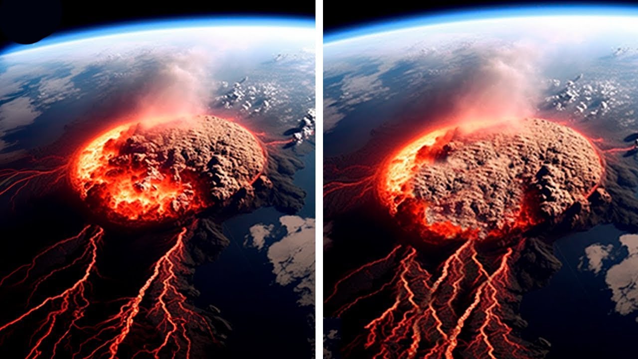 Une FISSURE de 30 METRES de Large Vient de s'ouvrir sur le VOLCAN en ...