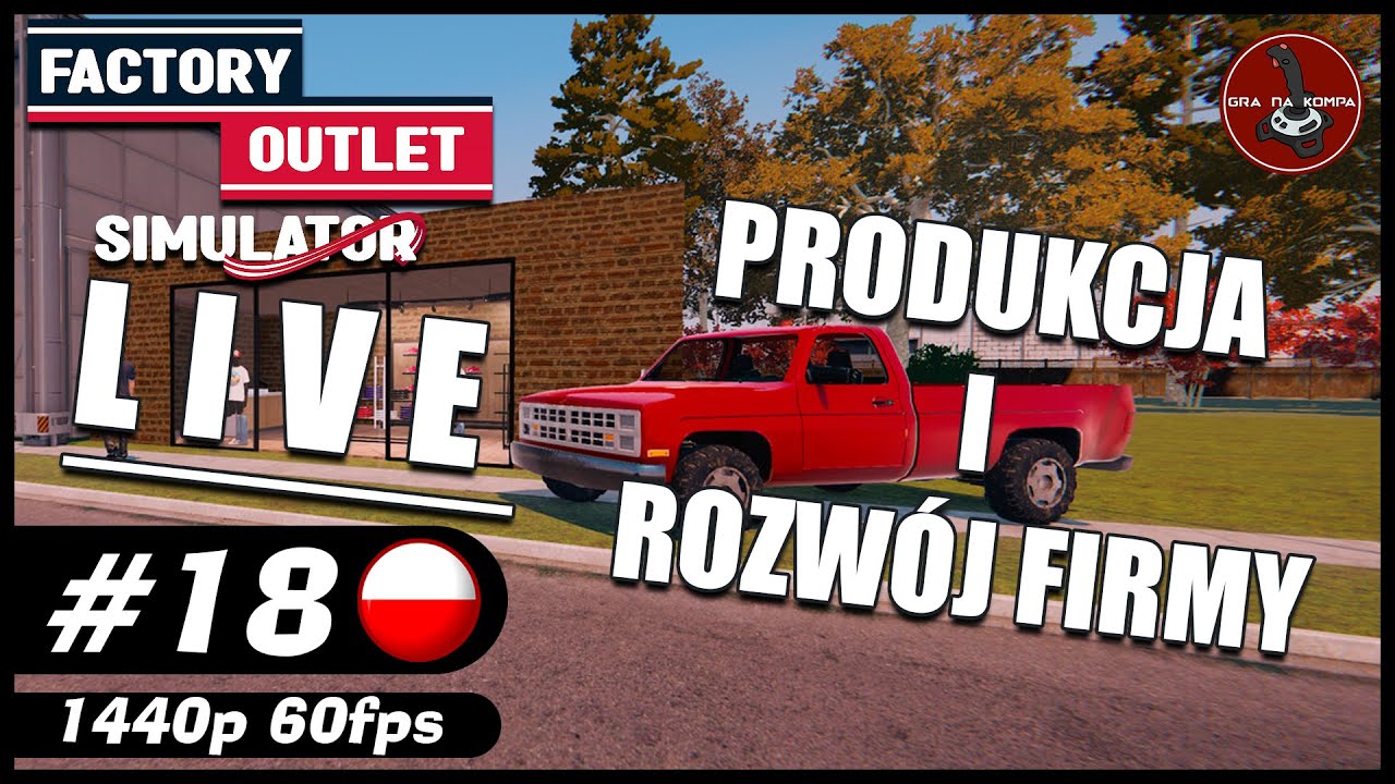 Produkcja i rozwój firmy || WOJNY DONATORÓW 2024 || Odc18 || Factory Outlet Simulator || zapis ...