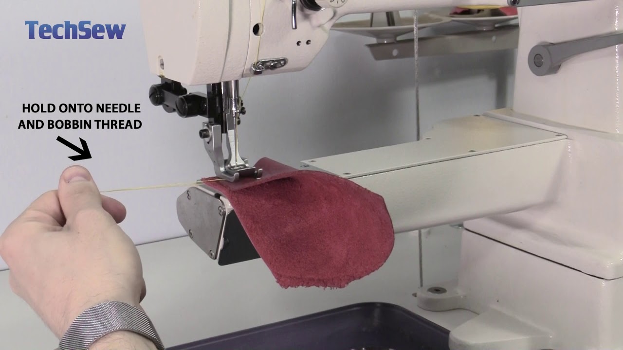 Techsew 2150 Industrial Sewing Machine - Startup Guide - YouTube