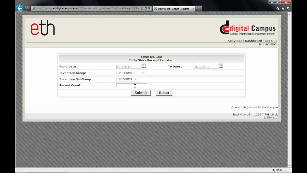 3257 Daily Store Receipt Register - YouTube